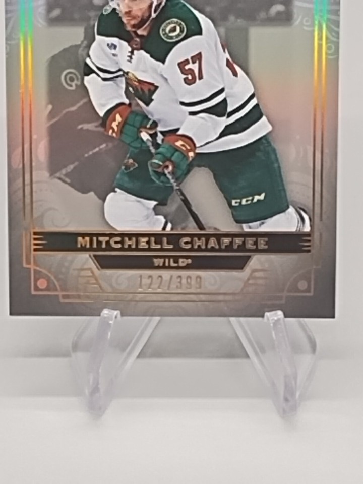 2022-23 Upper Deck Stature #196 MITCHELL CHAFFEE RC /399 MINNESOTA WILD ...