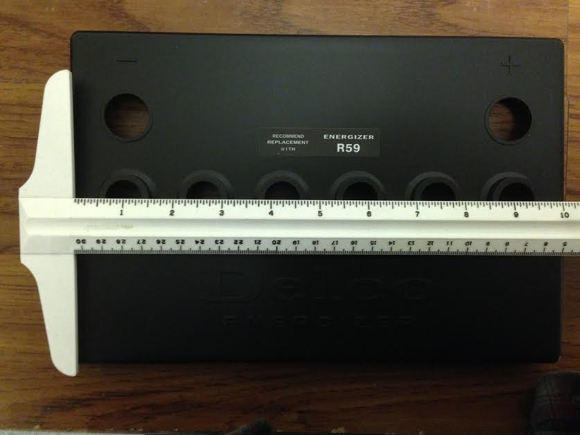 Battery Topper Cover R59 Delco Top GM Licensed Parts 66 67 68 69 70 71 ...