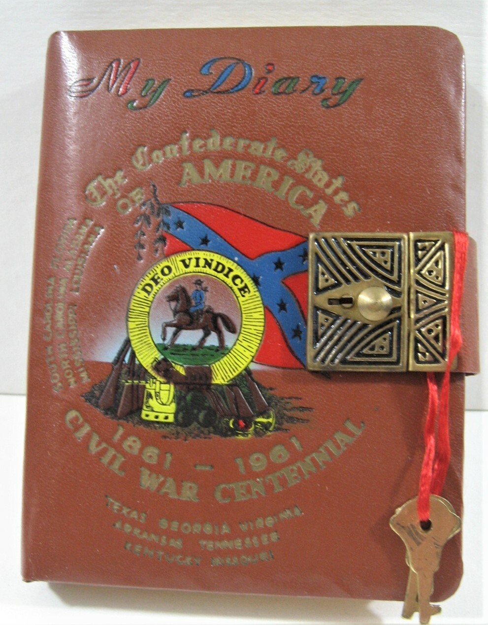 Civil War Centennial 1861-1961 Deo Vindice Confederate States 5 Yr ...