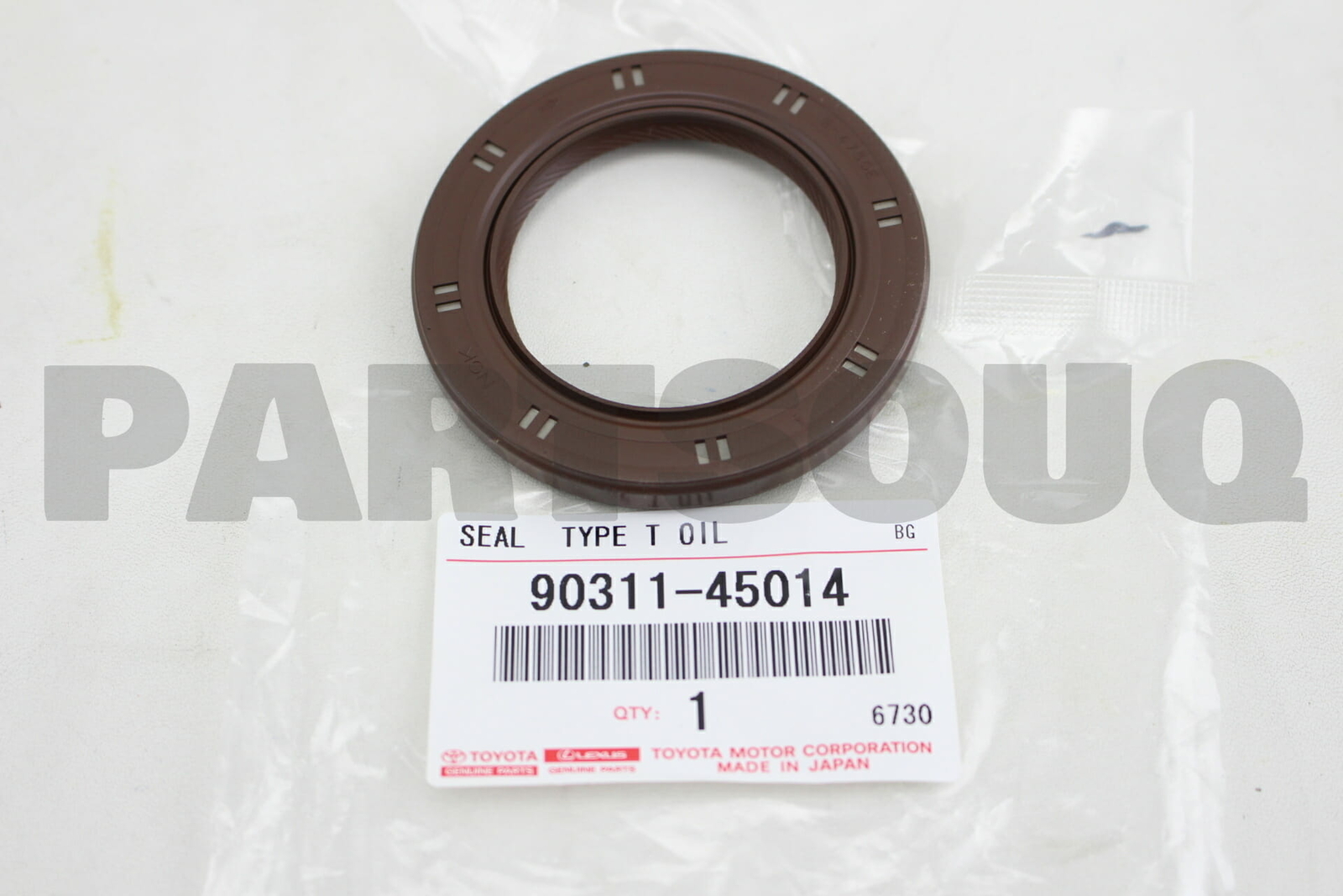 9031145014 Genuine Toyota SEAL, OIL(FOR TIMING CHAIN OR BELT COVER ...