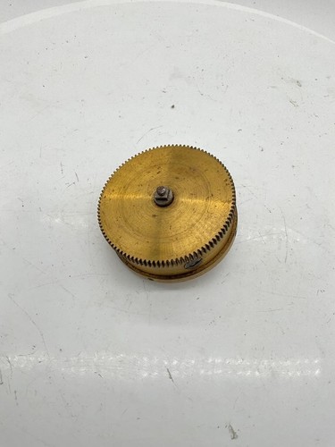 Antique Large spring barrel for clocking in machine - Clockmakers ...