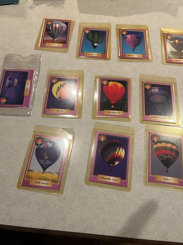 Hot Air Balloon Trading Cards Albuquerque Balloon Festival 1992 Free ...