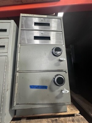 Mosler Double Cabinet with combination lock Double Drawers with Keys | eBay