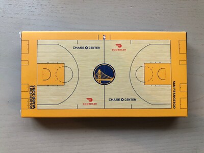 Golden State Warriors Replica Mini Basketball Court 2/25 2025 GS GSW | eBay