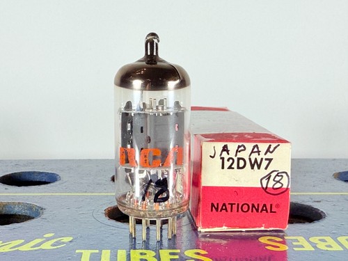 RCA 12DW7 7247 JAPAN Tested Like NOS Tube | eBay