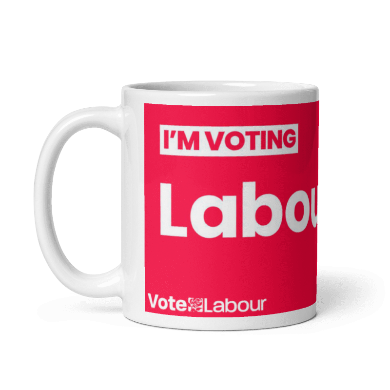 Labour Party Mug Cup - Keir Starmer - General Election 2024 - Vote ...