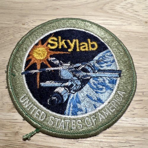 VTG NASA Skylab United States of America 1970's Mission Embroidered ...