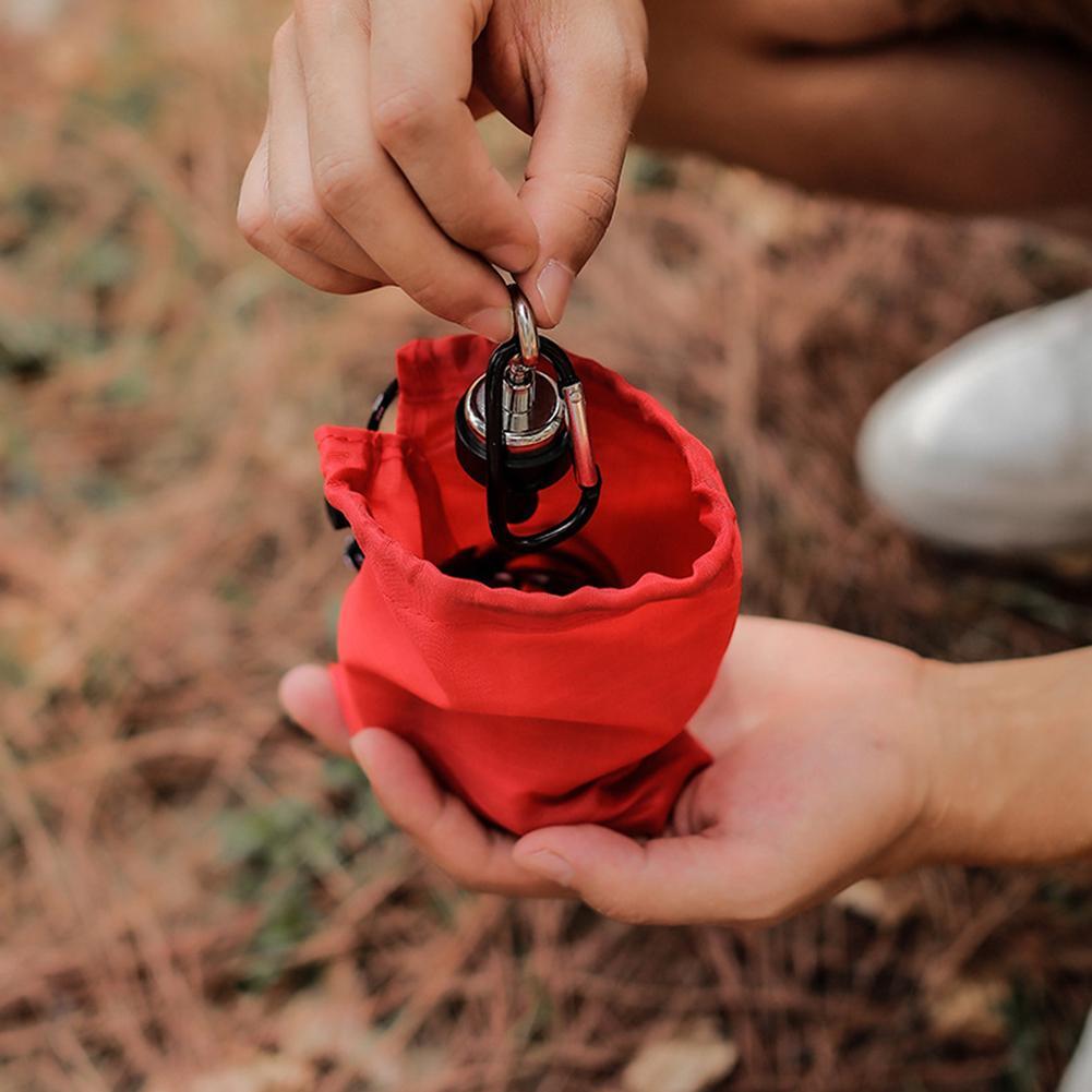 Drawstring Camping Storage Bags Travel Outdoor EDC Pouch Sundry Pouch ...