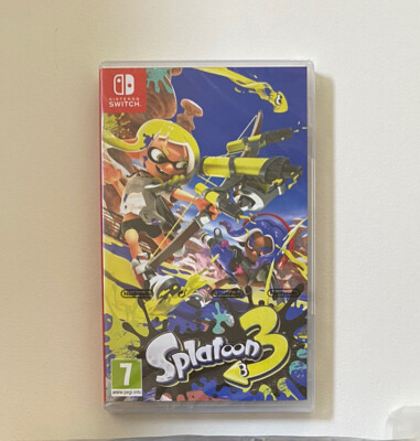 Splatoon 3 Nintendo Switch Brand New EU Import French Cover Region Free ...