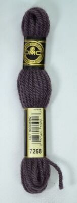 DMC Tapestry Wool, 8m SKEIN, Colour 7268 MEDIUM ANTIQUE VIOLET, Laine ...