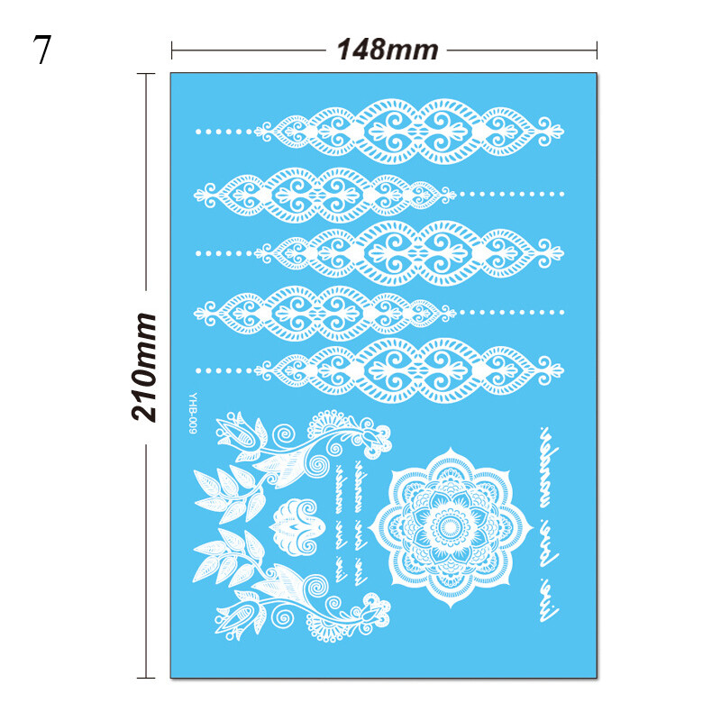 Large Vector Henna Designs