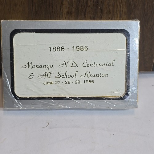Monango ND Centennial 1886-1986 North Dakota Souvenir Playing Card Deck ...