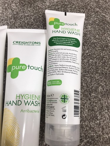 3x 250 Ml Creightons Pure Touch Hygiene Hand Wash Clean & Protect | eBay UK