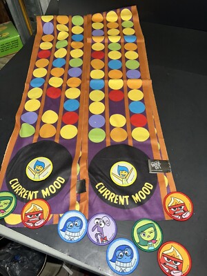 2 Loot Crate Inside Out Current Mood Scarf Disney Pixar Emotions | eBay