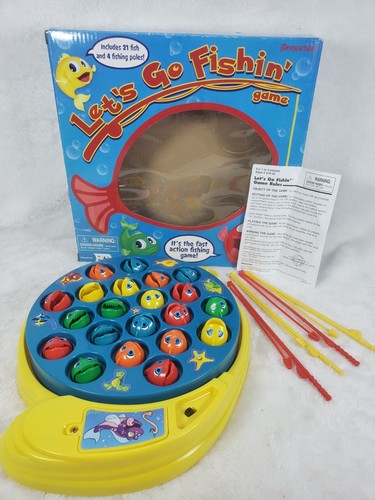 Pressman Toys Let's Go Fishing Game COMPLETE, tested and working | eBay