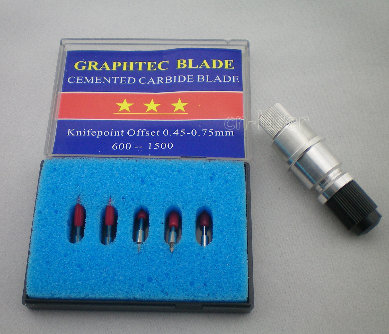 Graphtec Blade Holder+5Pcs 60° Graphtec CB15 Blades Vinyl Cutter ...