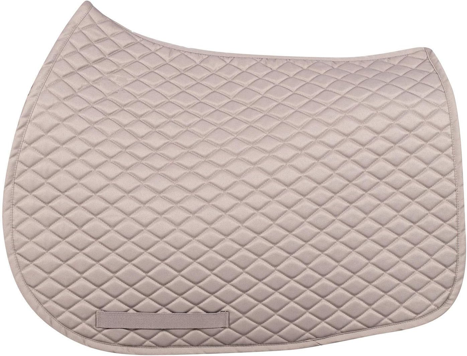 Basic All Purpose Horse Riding Saddle Pad | Wither Relief Brushed ...