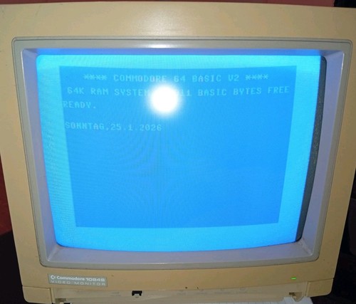 Commodore 1084S-D1 - COMMODORE 64 Monitor - C64 Amiga Monitor - Volle ...