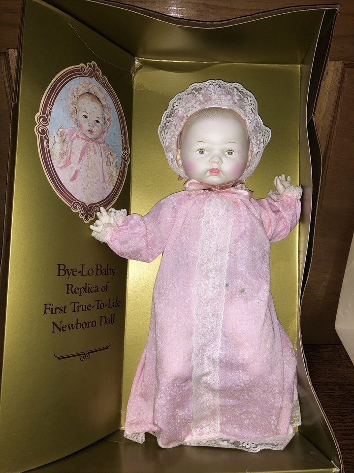 Bye Lo Baby Doll 1970’s Horsman #4305 RARE Vinyl 13” Original Box Soft ...