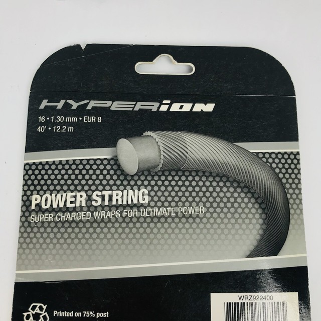 Wilson Hyperion Power 16 Racquet String WRZ922400 for sale online | eBay