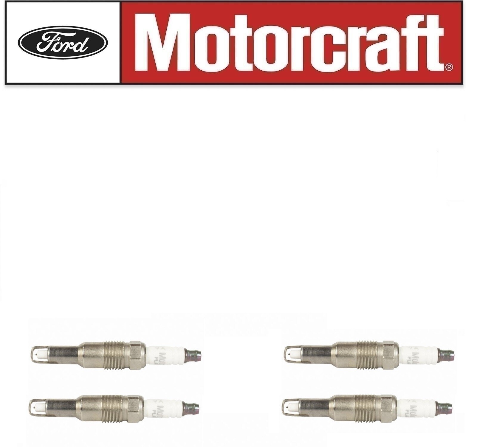 Set of 4 Spark Plugs OEM Motorcraft SP546X PZH14F Finewire Platinum | eBay