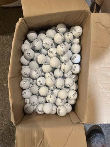 15 Dozen Premium Callaway Golf Range Balls - Used Range Balls - White ...