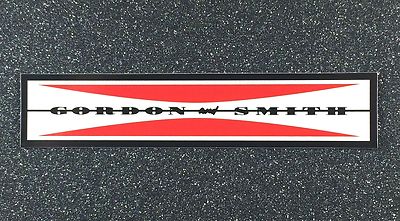 Gordon & Smith G&S CLASSIC BAR skateboard sticker red/black G&S reissue ...