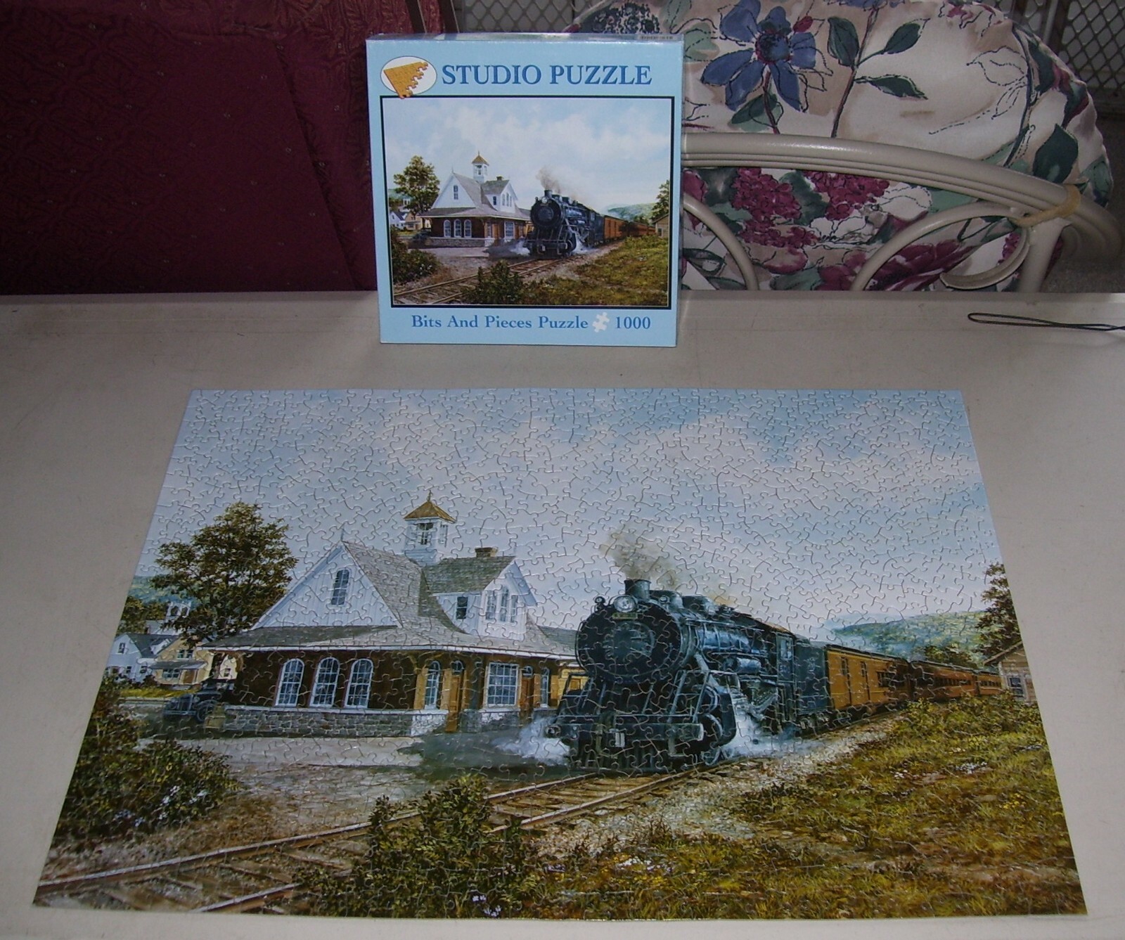 Bits and Pieces 1000 Piece Puzzle - Heading out for sale online | eBay