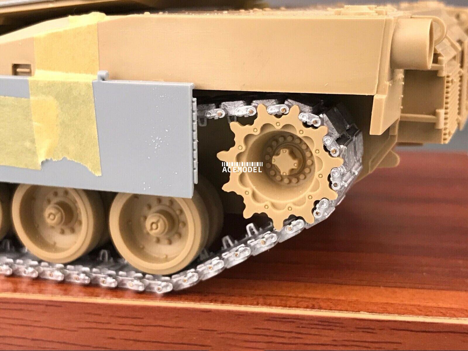 1/35 US M1A1/M1A2 Abrams TUSK Metal Tracks Upgrade Kit for Tamiya/Meng ...