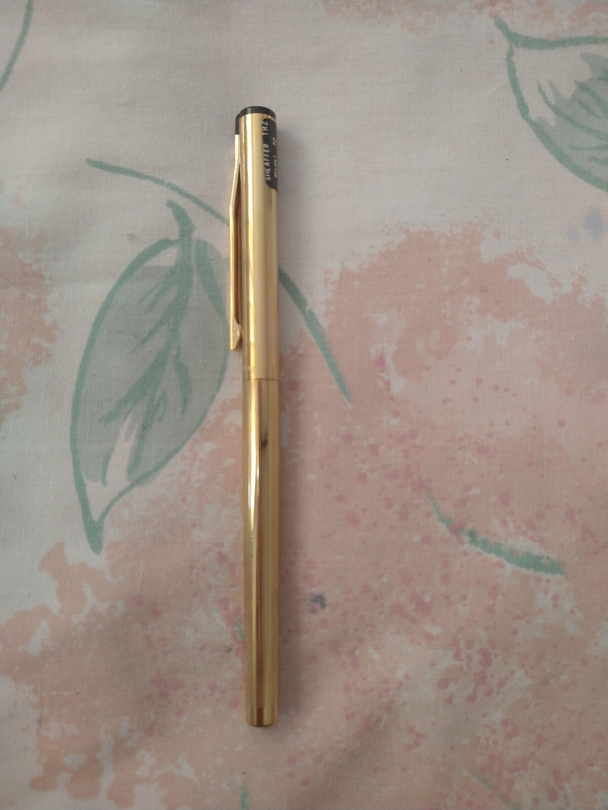 Sheaffer TRZ 70 Gold Electroplated Plated Medium Nib Fountain Pen | eBay