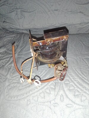 DuMONT HORIZONTAL OUTPUT / FLYBACK TRANSFORMER f/ RA110 TUBE TELEVISION ...