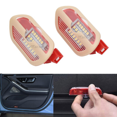 For Benz S-Class W222 2014-20 S550/S400/S600 LED Courtesy Under Door ...