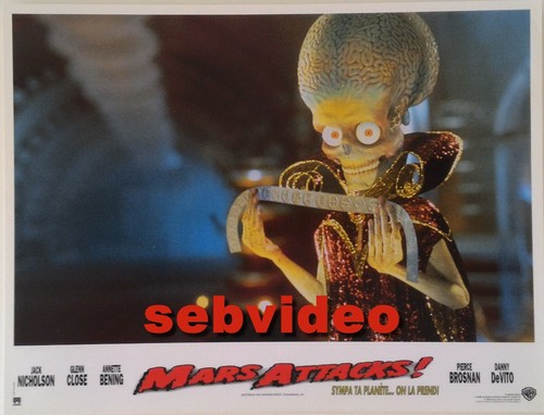 MARS ATTACKS ! (1996) TIM BURTON - Photo d'exploitation cinema | eBay