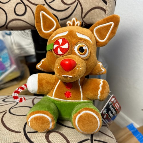 Five Nights at Freddy's - Gingerbread Foxy 7" Christmas Plush 2023 | eBay