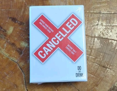 New! Fun Adult Party Game - CANCELLED - Roast Your Friends Night Card 3 ...