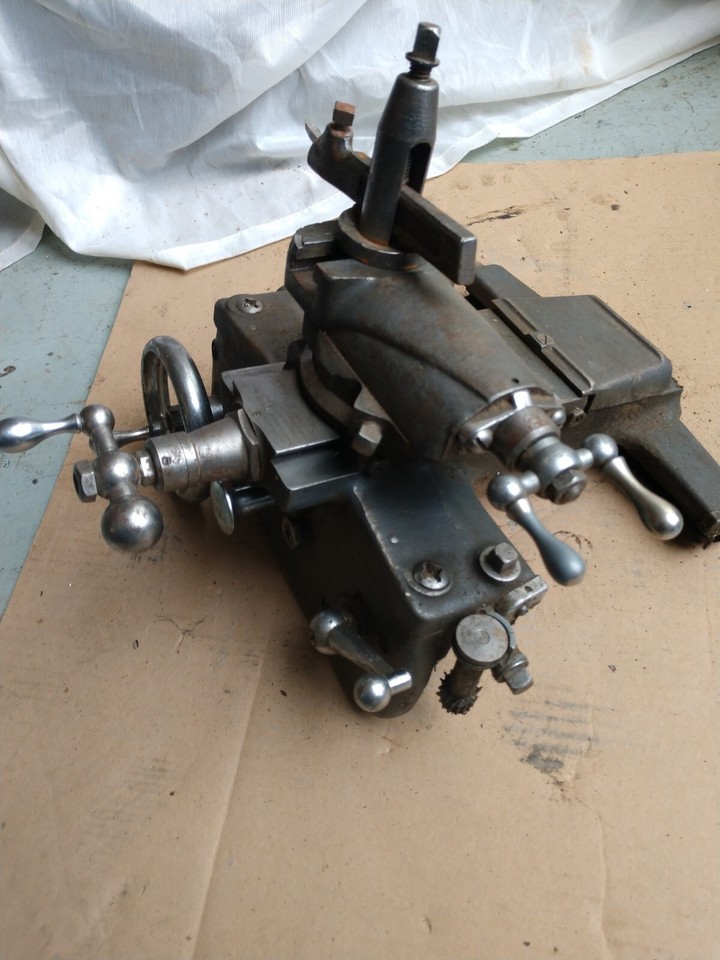 Atlas Craftsman 10" lathe 10F-9A Saddle Apron Compound Setup | eBay