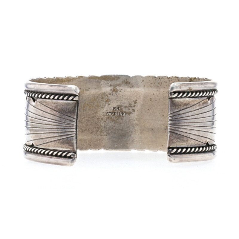 Native American Vintage Navajo Ruth Ann Begay Turquoise Bracelet 6 1/2 ...