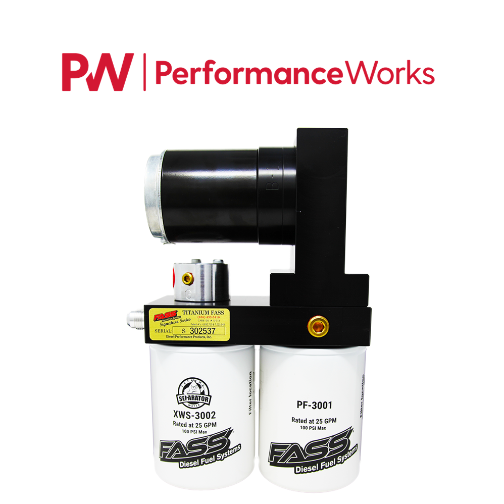 FASS Diesel Fuel Lift Pump 165GPH Universal Fit Titanium Class 8 Semi # ...