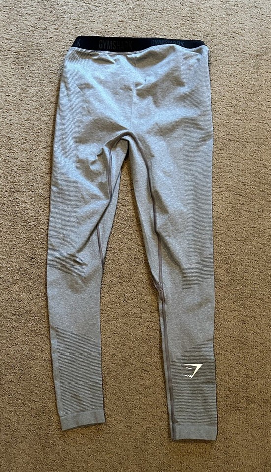 Gymshark Leggings Women Sz Large Gray Compression | eBay