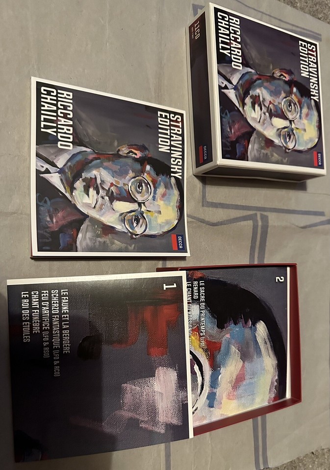 STRAVINSKY EDITION(1882-1971)•RICCARDO CHAILLY•Limited Edition•11CD’s ...
