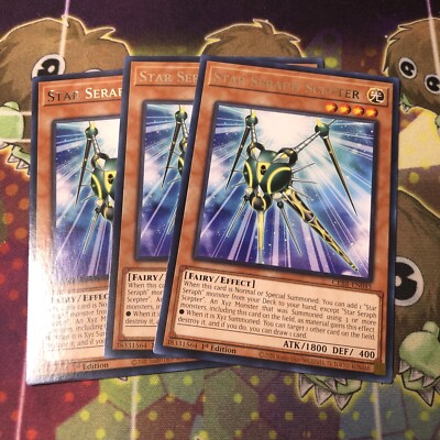 3x Star Seraph Scepter 1st Edition Rare CRBR-EN045 Yu-Gi-Oh! | eBay