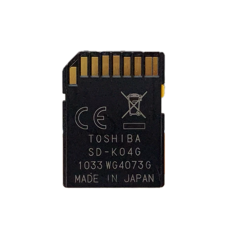 TOSHIBA 2GB/4GB/8GB SD Card Ideal Memory for Old Cameras Class 2/4 ...