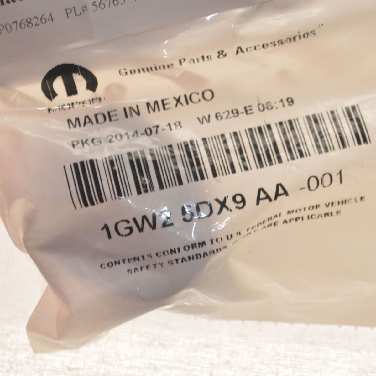 OEM Sun Visor Sunvisor Support Clip Black LH or RH for Chrysler Dodge ...