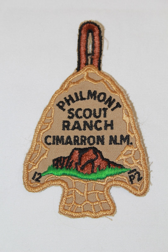Philmont Scout Ranch - Arrowhead Patch - Gauze - Twill Left - Boy Scouts/BSA | eBay