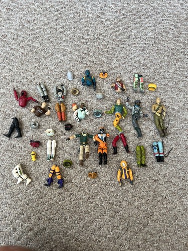 Lot Of Vintage GI Joe Figure Parts/Pieces | eBay