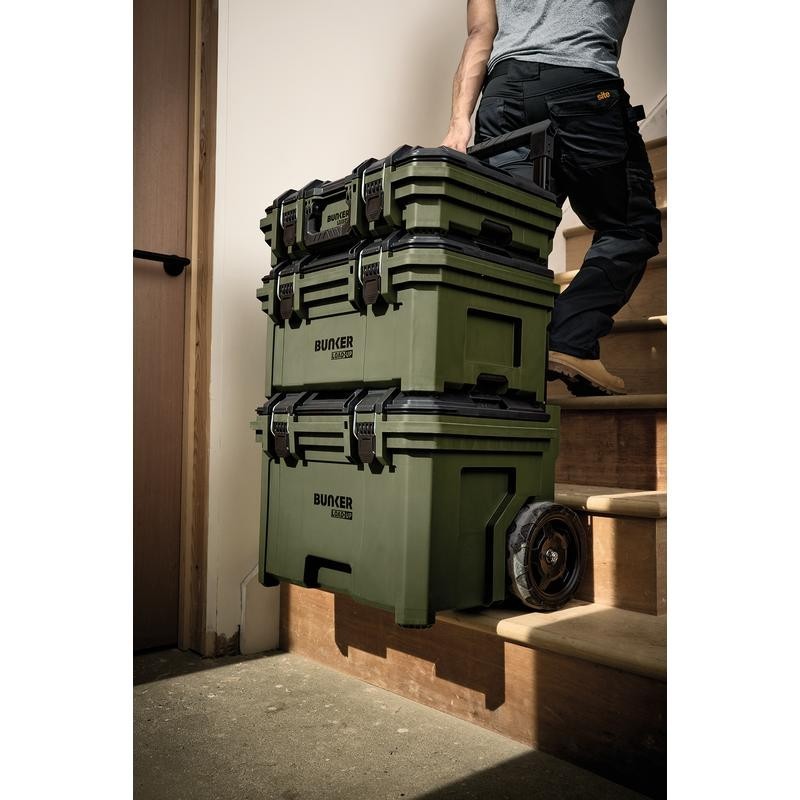 Bunker Load-Up Rolling Tool Storage Box Stacking System - 9 Piece | eBay UK