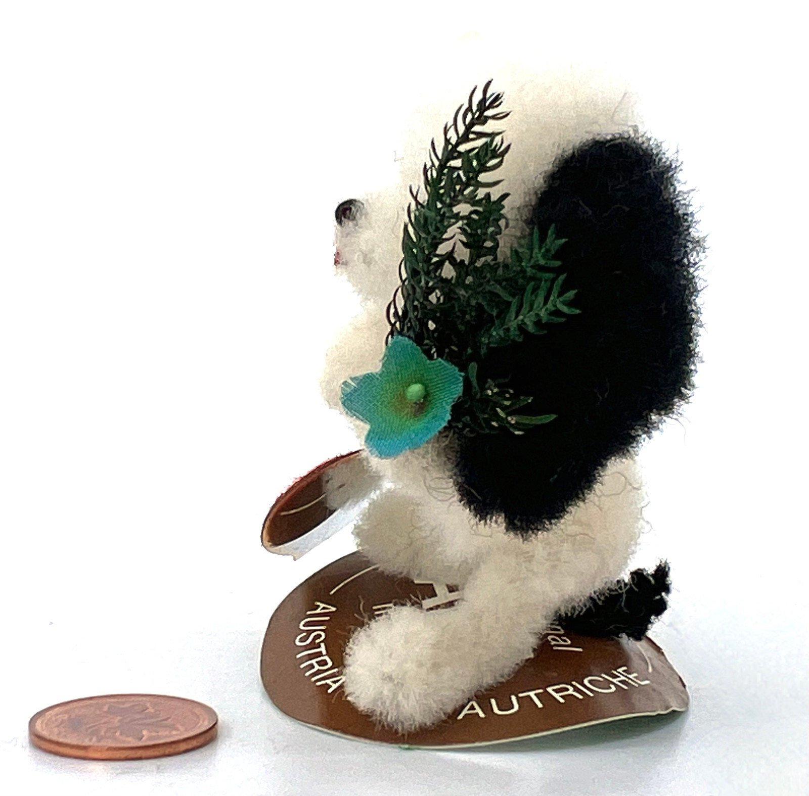 Ara Austria Spaniel Dog 1960s Toy Greeting Figure Wool Chenille Stem ...