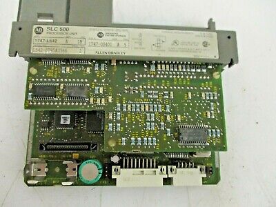 ALLEN BRADLEY SLC 500 PROCESSOR UNIT SER A FAC 1M 1747-L542 | eBay