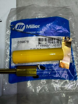 039878 Plug, Jack Yellow - New New | Miller Welder Part | eBay