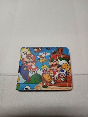 Super Mario Bros Bilfold Wallet | eBay